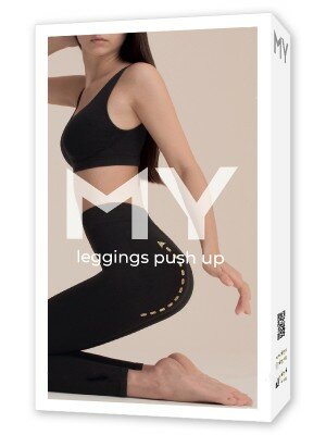 Брюки скинни Pa689 Leggings Push Up