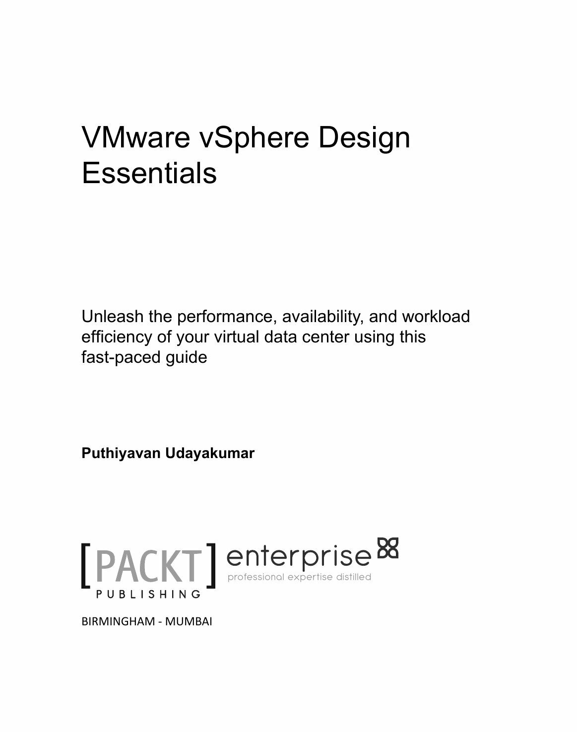 VMware vSphere Design Essentials — фото 1