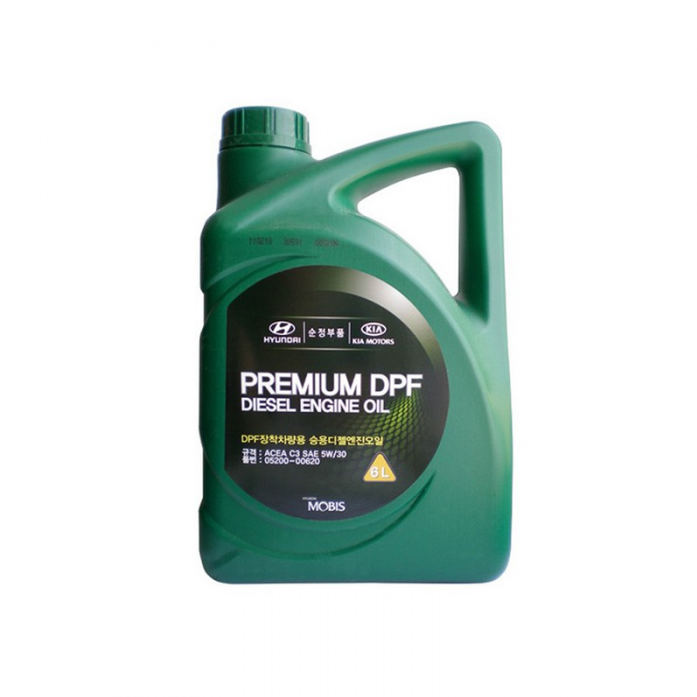 []Моторное масло Hyundai PREMIUM DPF DIESEL [5W-30] [Синтетическое] [6 ...