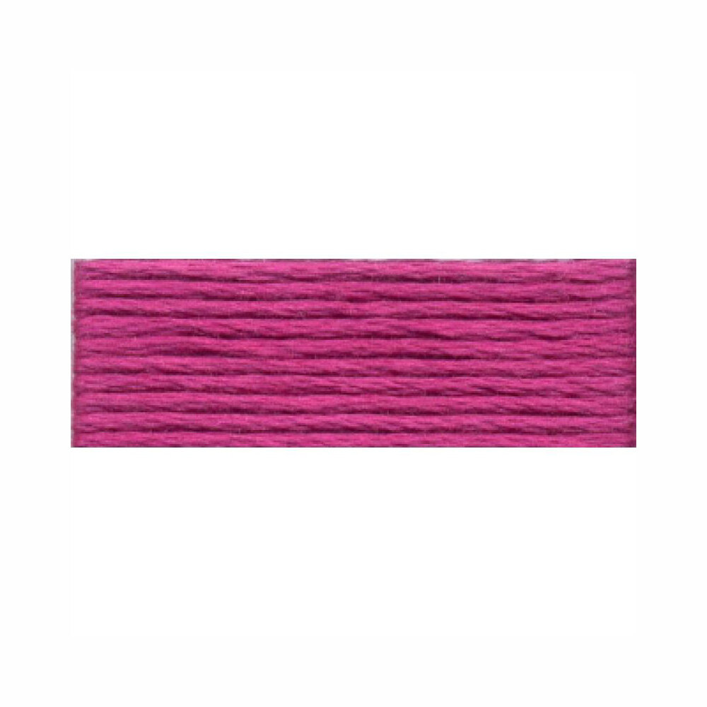 Мулине "DMC" 100% хлопок 8 м №3805 яр. малина