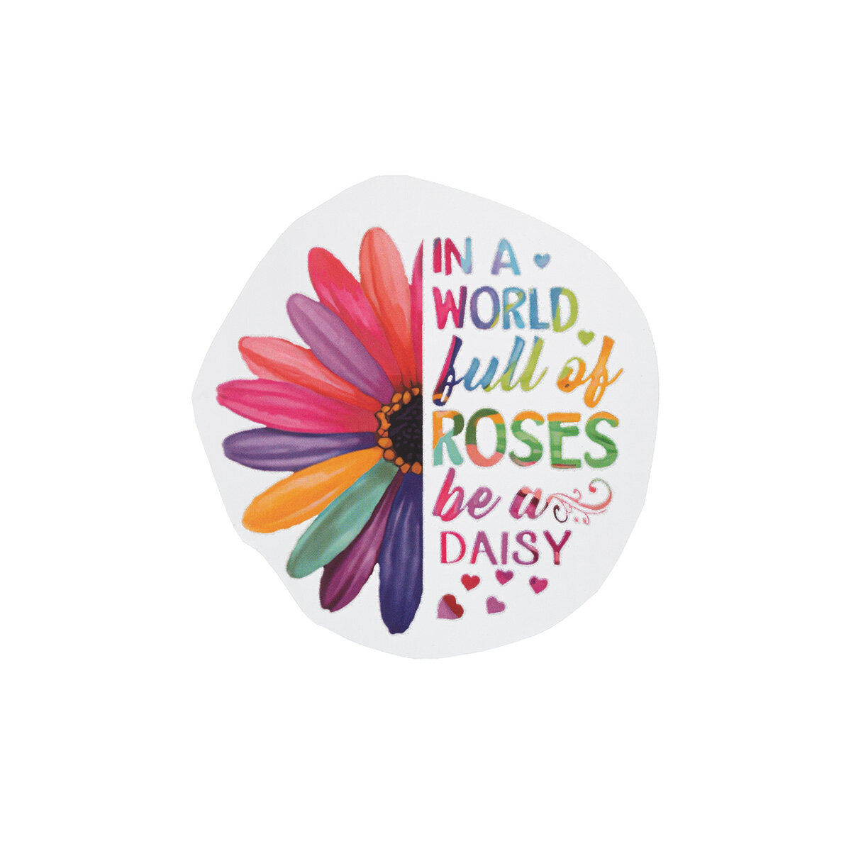 Gamma M №01-UG77 Термотрансфер ромашка 9х9 см М-024 для переноса изображения на ткань 1 шт