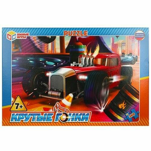 Пазлы 260 деталей. Умные Игры. Крутые гонки 400412, (ООО "симбат")