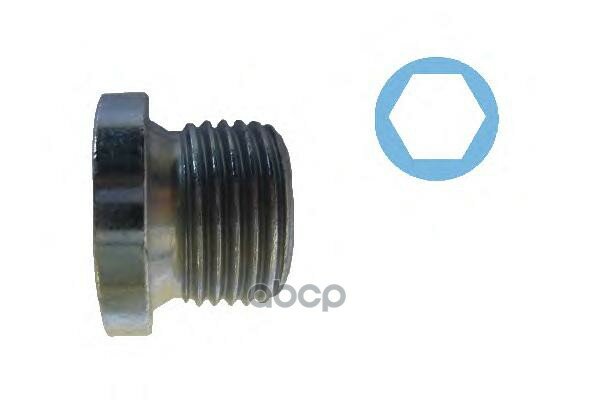 Пробка масляного поддона M18x1.50 BMW: 1 10-, 5 03-10, 5 10-, 5 GRAN TURISMO 09-, 6 04-, 7 01-, 7 08-, X5 00-, X5 07-, X6 08-.