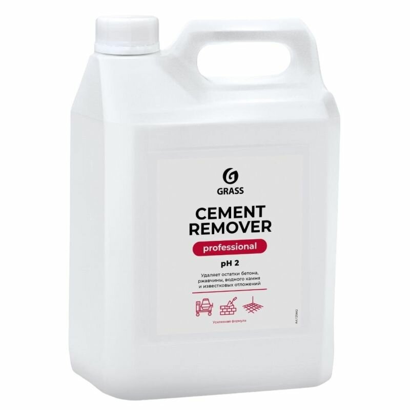 Профхим послестрой кислотный для удаления цемента Grass/Cement Remover, 5 л
