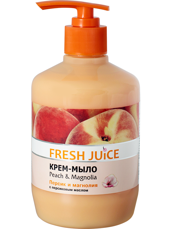 Крем-мыло Fresh Juice «Peach & Magnolia», 460 мл