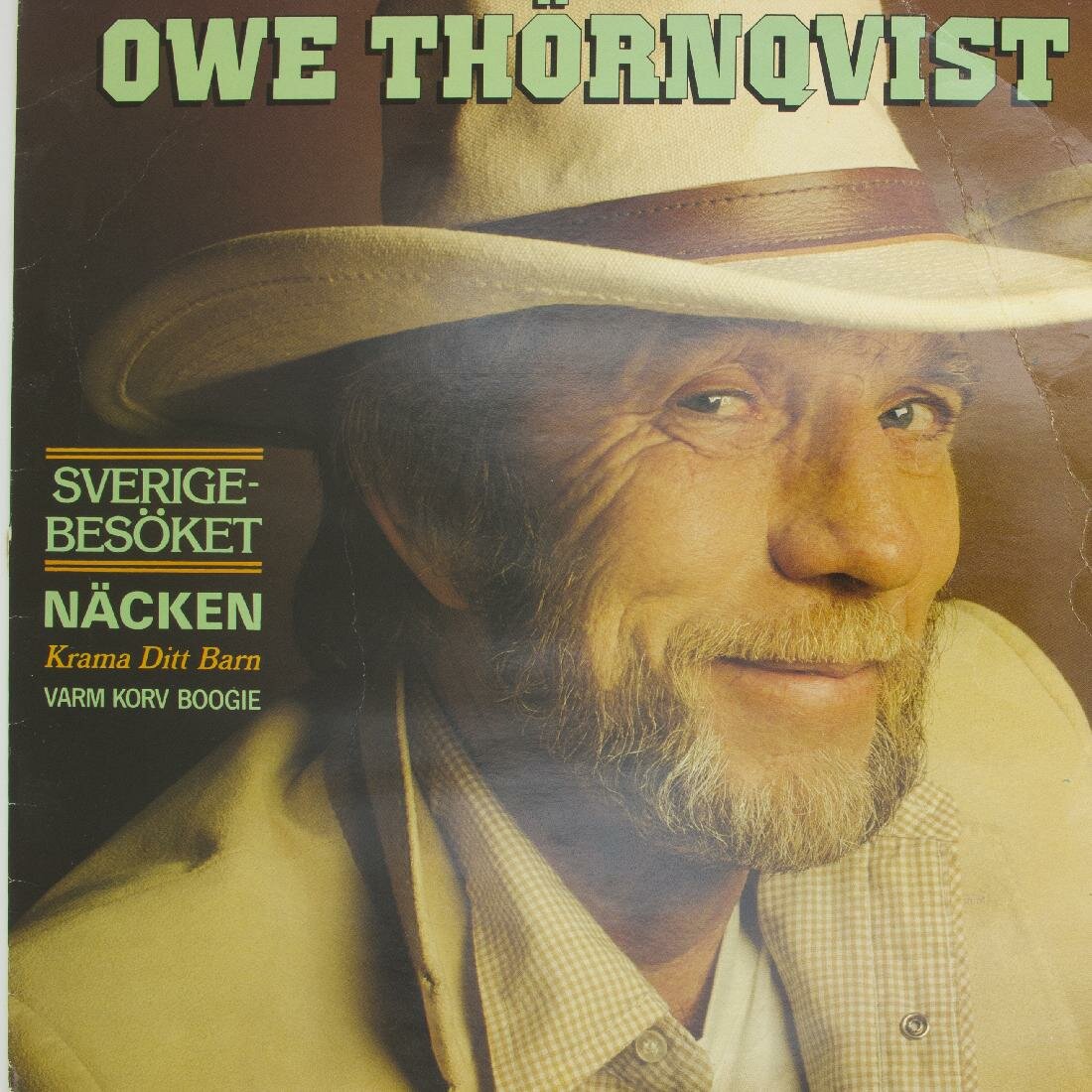 Виниловая пластинка Owe Th rnqvist Sverigebes ket - Ове Тернквист - Визит Швецию