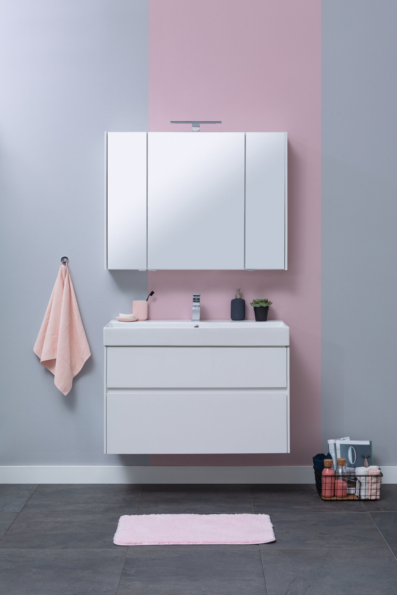 Мебель для ванной Aquanet Бруклин 100