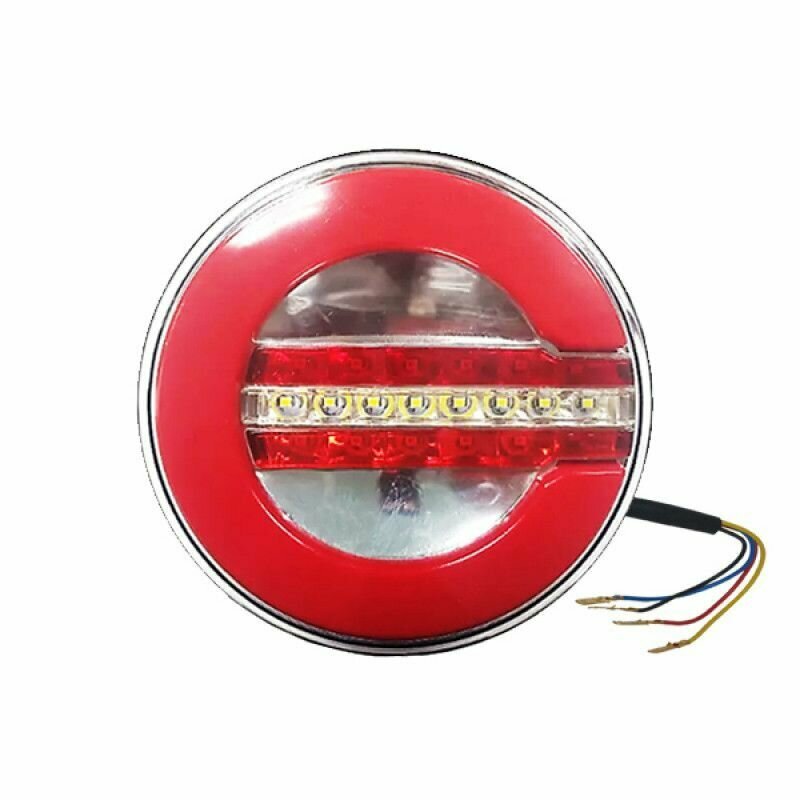 Фонарь задний универсальный неоновый с задним ходом (круглый)