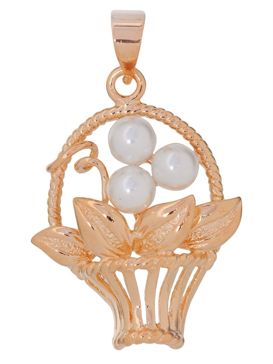 Подвеска Lotus Jewelry, жемчуг культивированный