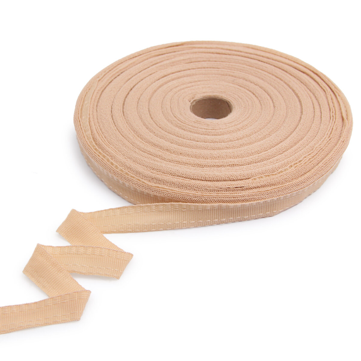 Тесьма брючная односторонняя 2,9 г/м, 100% полиэфир, 16 мм*50 м (304 бежевый)