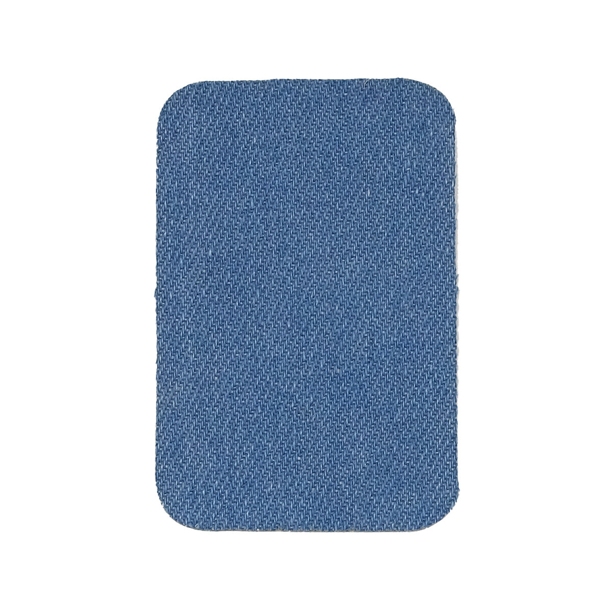 Термоаппликация на одежду, джинс, 52x78мм (голубой), 10 шт, AZ08