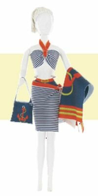 Набор для шитья одежды кукол "DressYourDoll" №2 S210-0102 Nancy Marine