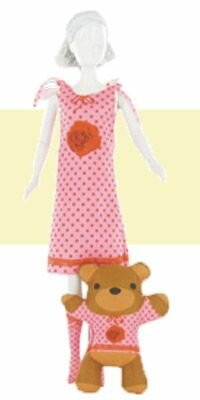 Набор для шитья одежды кукол "DressYourDoll" №2 S210-0403 Sleepy Rose