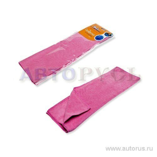 Салфетка из микрофибры фиолетовая (40*60 см) airline ab-a-06