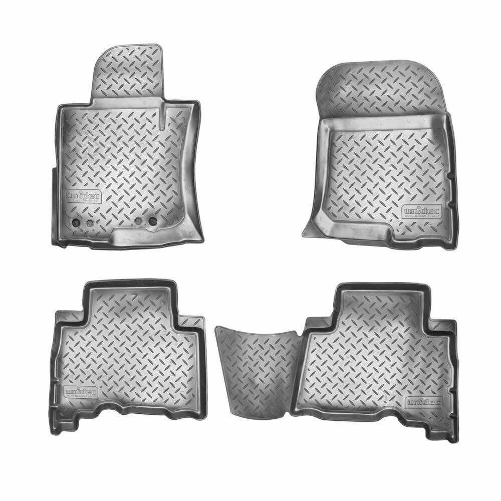 Коврики салонные для toyota lc-150 prado (j150) (2013) (5 мест) norplast npl-po-88-54