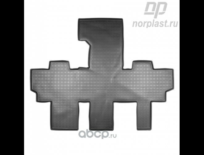 Коврики салонные для peugeot traveller business long (2018) (2-ой ряд)\ citroen spacetourer business long (2018) (2-ой ряд) norplast npa00-c64-901
