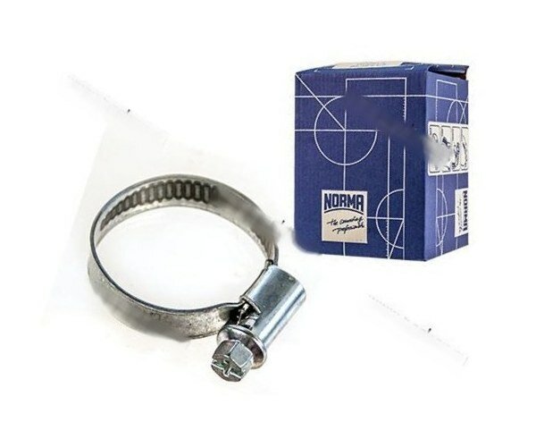 Хомут Norma 20-32, 100 шт, оцинкованный, универсальный, надежный