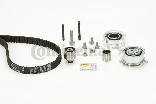 Ремкомплект грм vag a1/a3/a4/fabia/yeti/golf vi/passat b7/t5/z=160 contitech ct1139k2