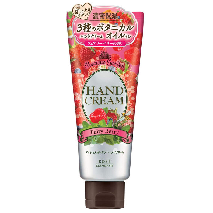 KOSE COSMEPORT Precious Garden крем для рук, ягодная фея с органическими экстрактами растений, туба 70г.