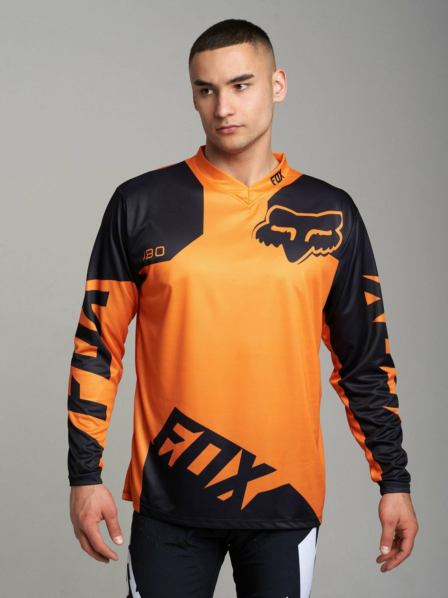 Мотоджерси мужская для мотокросса с длинными рукавами FOX FX12-3