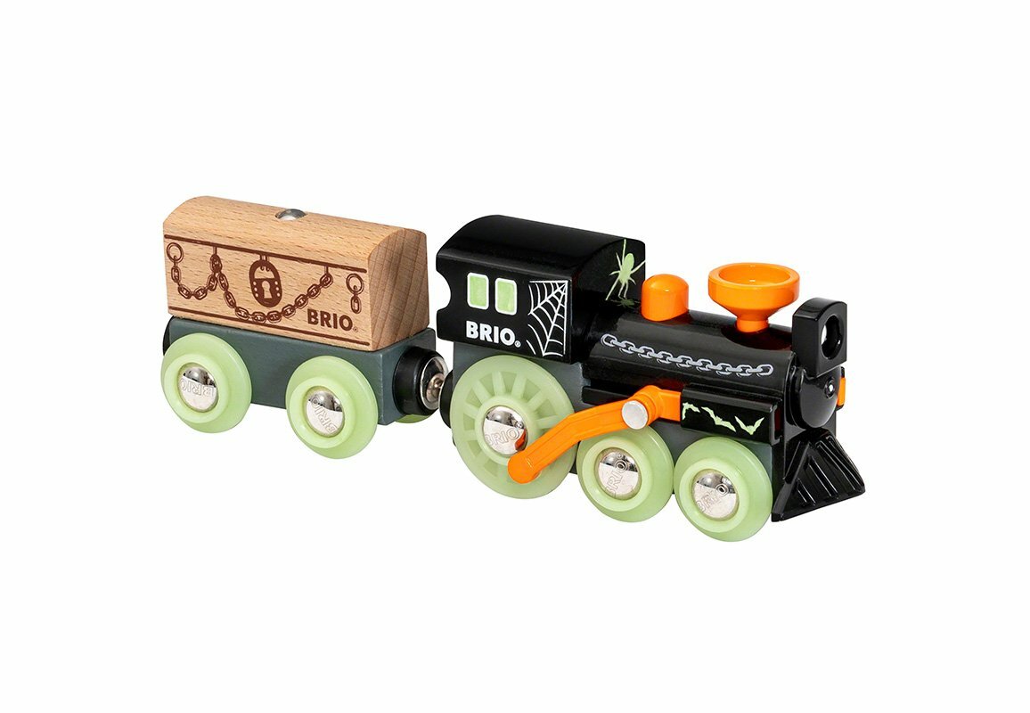 Поезд-призрак светящийся в темноте, BRIO, 33986