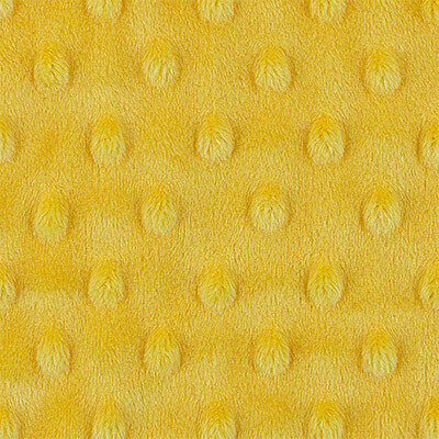 Ткань для игрушек, плюш "PEPPY" PEVD, 48x48см, 309г/кв. м, 100% полиэстер 21 яр. желтый