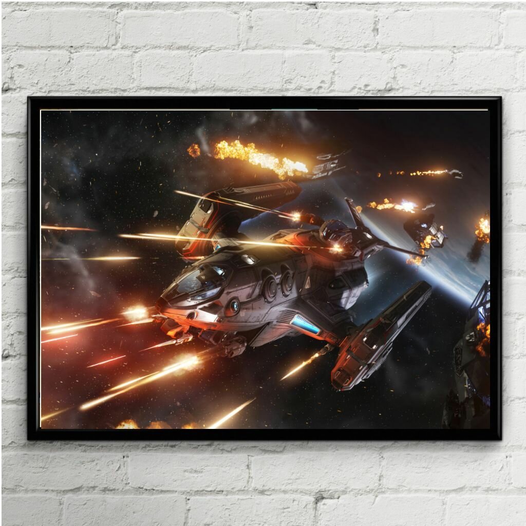 Постер "star citizen" Cool Eshe из коллекции "Любимые герои", плакат А3