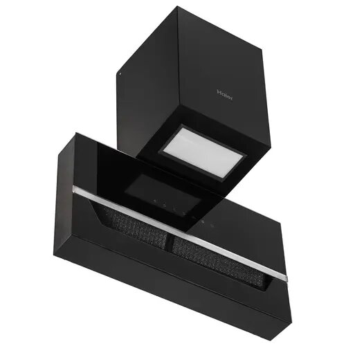 Встраиваемая вытяжка Haier HVX-W682CBX, Mощность 670 м³/ч, длина кабеля 1 метр, светодиодное освещение