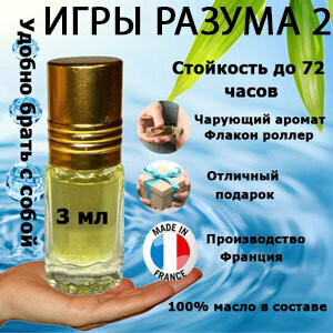 Масляные духи The Beautiful Mind Series Volume 2 Precision & Grace "игры разума 2", унисекс, флакон роллер 3 мл.