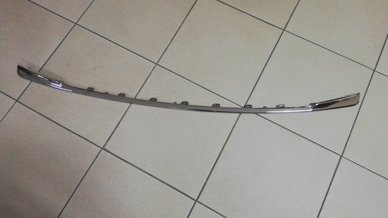 Молдинг на решетке бампера 1 хром JAC S5 рестайлинг (2018+) [2.0 16V 5MT внедорожник] 2803112U1570