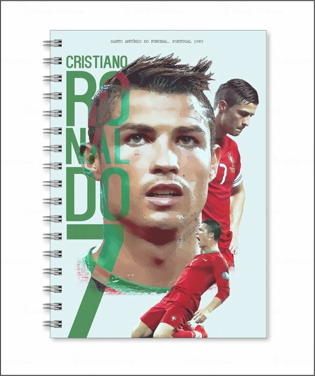 Тетрадь Криштиану Роналду, Cristiano Ronaldo №2, А5