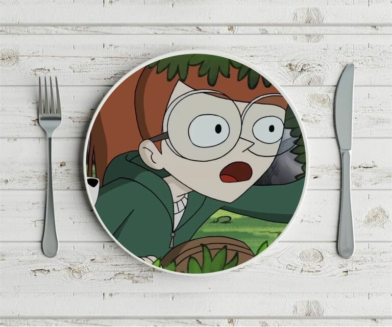 Тарелка Бесконечный поезд, Infinity Train №4,