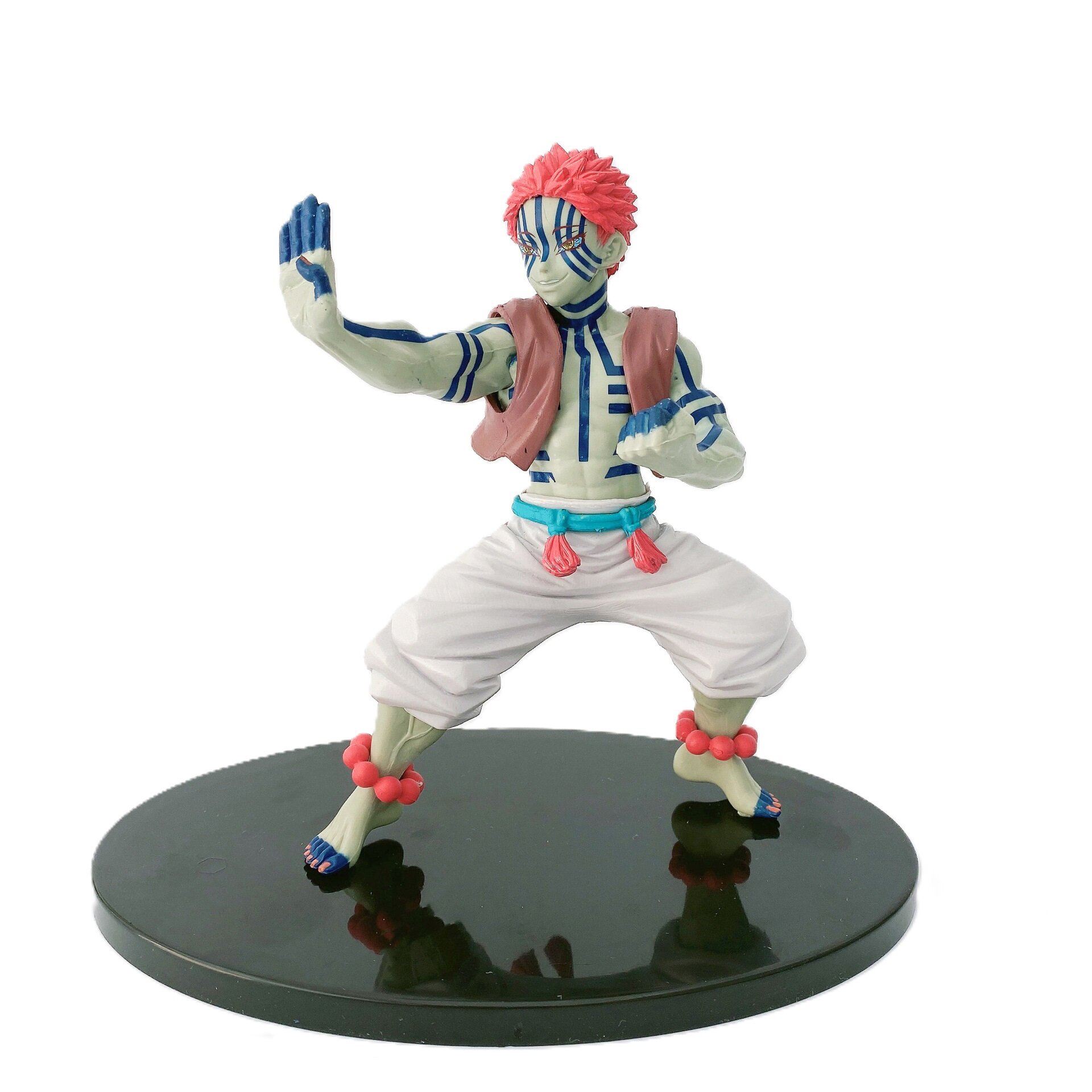 Фигурка демона 12 лун: Аказа "Akaza" "Demon Slayer" 15см