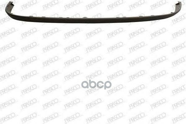 Спойлер бампера! переднего черный Renault Fluence 10-12 Prasco арт. RN0901801