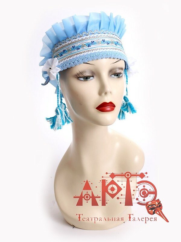 Повязка на голову НП-02 (Цв: Голубой )