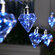 Нить Luazon ROSA 3 м, с насадками Лампочки кристалл 5 см, IP20, Н. С. LED-80-12V...