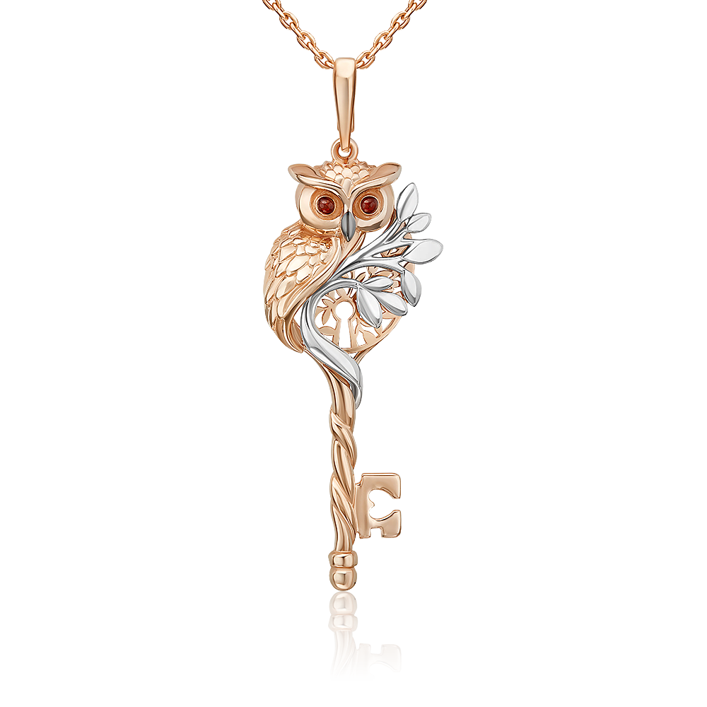 Подвеска, золото, 585 проба