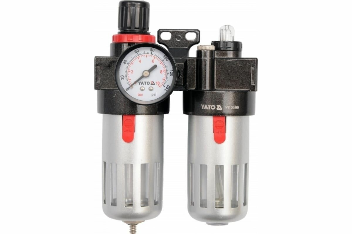 Влагоотделитель-лубрикатор (90 см3; 1/4) YATO YT-2385