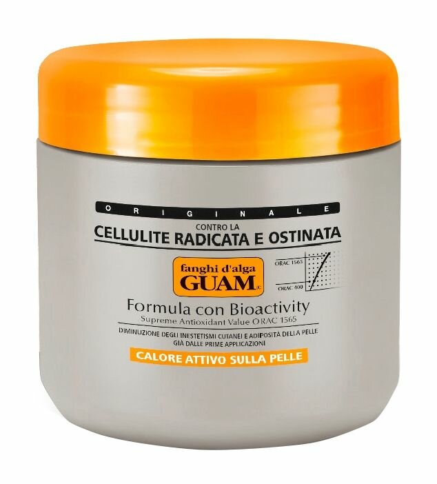 GUAM Маска для тела из водорослей для поздних стадий целлюлита, 500 г
