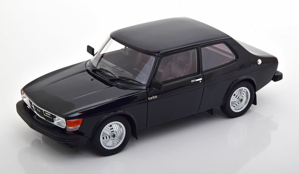 Модель коллекционная CULT SCALE Saab 99 turbo black