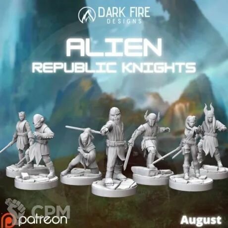 Star Wars Alien Republic Knights/Чужие республиканские рыцари
