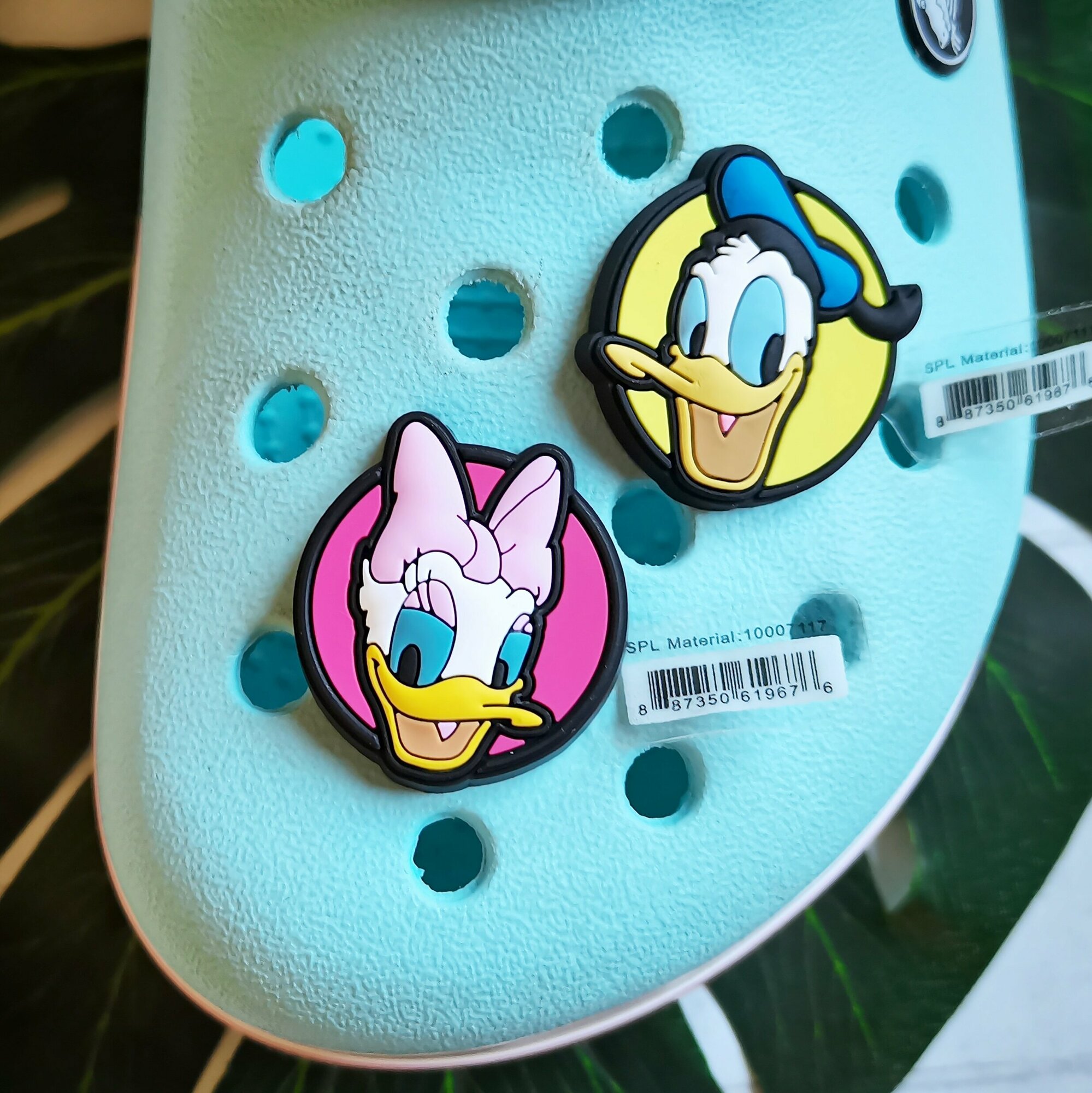 Микки Маус джибитсы на Crocs Donald Duck мультяшки для детей