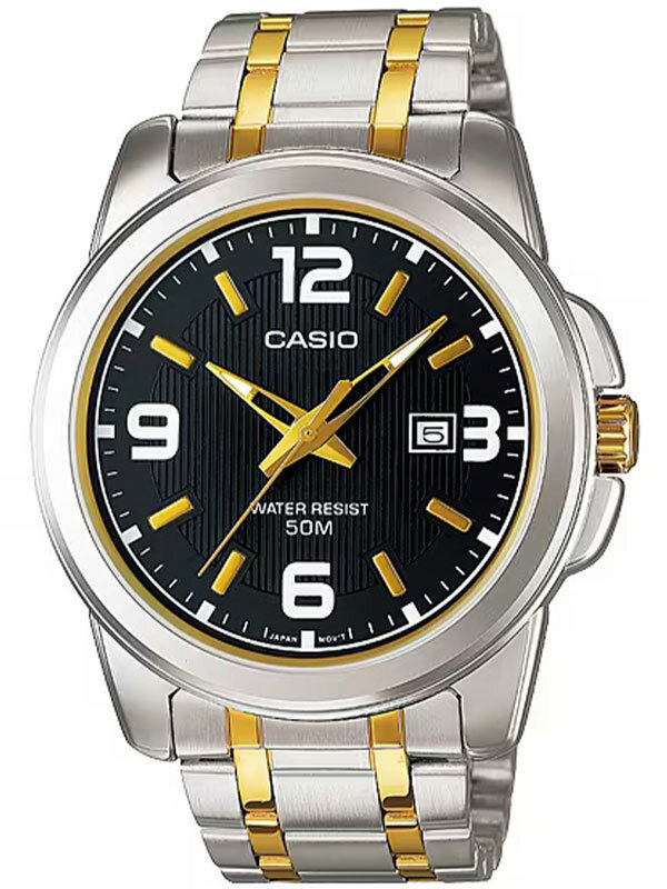 Наручные часы CASIO Collection, серебряный, золотой — фото 1
