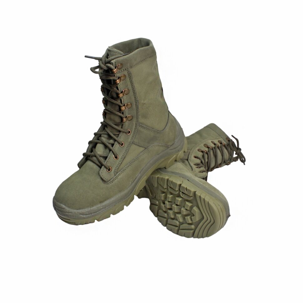Ботинки с высокими берцами Ховард (хаки), 46р (308 мм) (46р (308 мм))