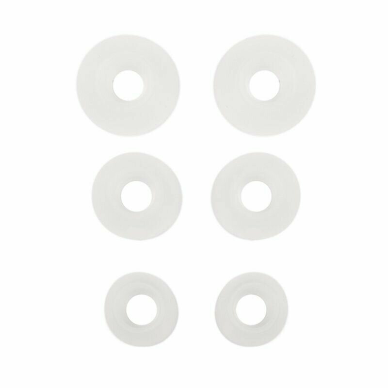 Запасные силиконовые амбушюры 3 пары, S, M, XL, белый