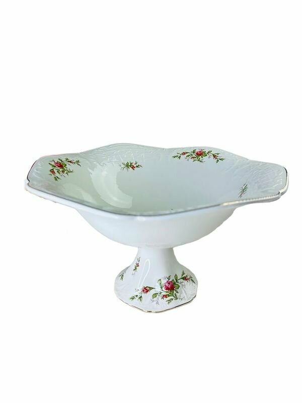 Фруктовница на ножке / фарфор / Lenardi, Доминика