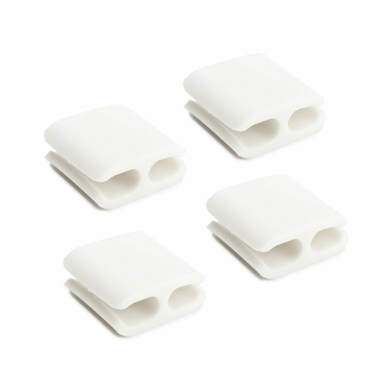 Скрутка-клипса для провода CC-922 комплект 4 шт, белый