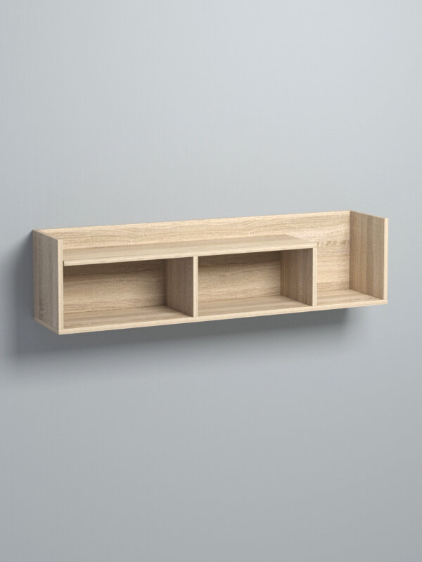 Полка настенная "вайб" №24, Дуб Сонома. Производитель товара - компания Westcom.