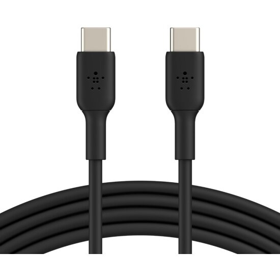 Кабель Belkin USB-C - USB-C , 1м, пластик, черный (CAB003bt1MBK)