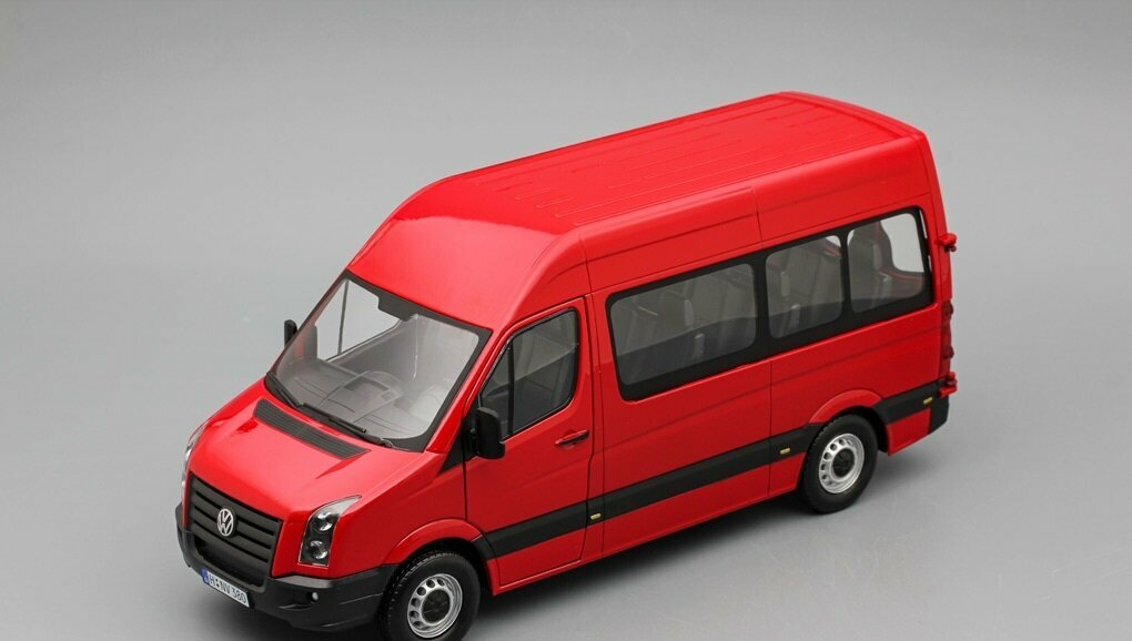 VOLKSWAGEN Crafter Bus, red